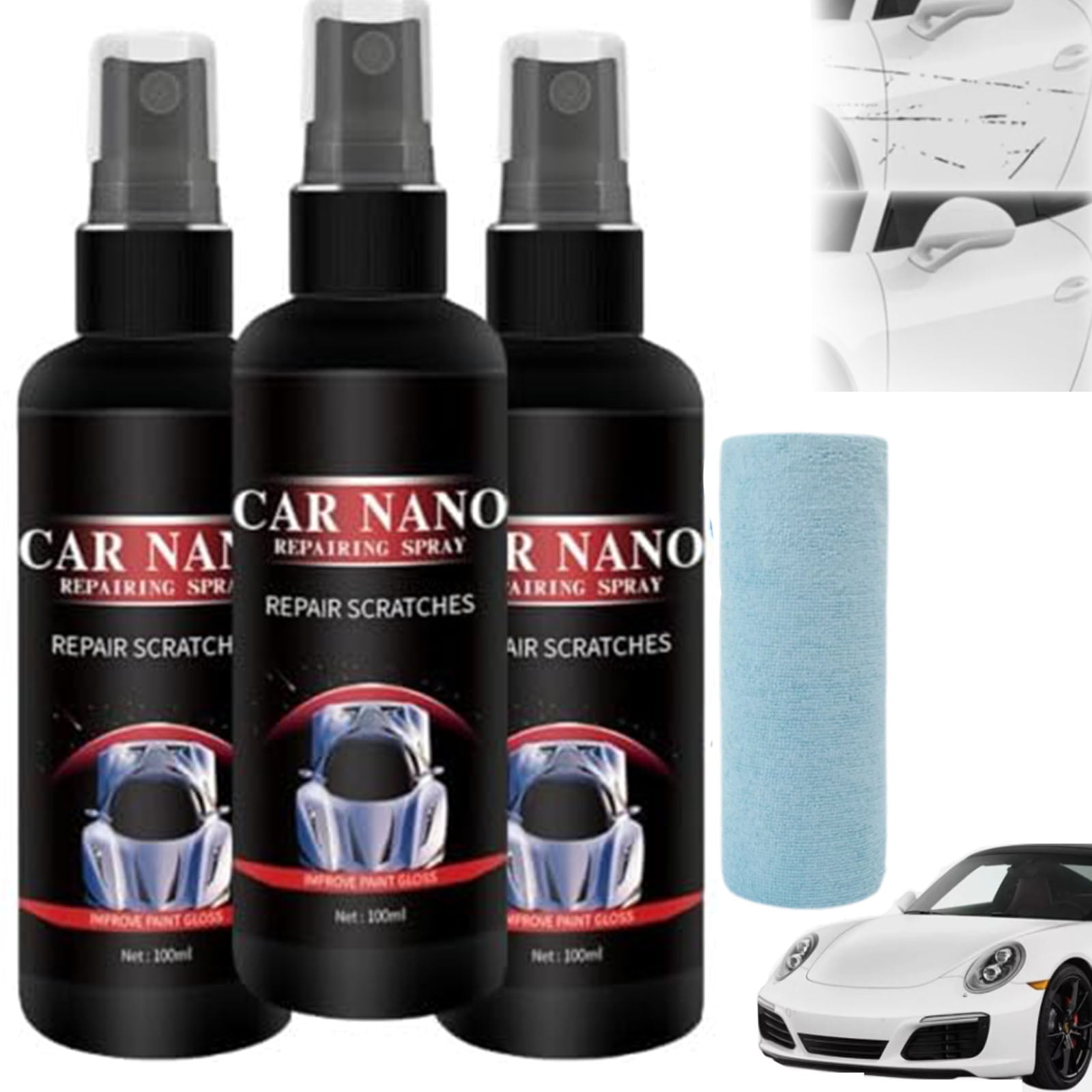 Nurafix Nano Car Spray, Nurafix Scratch Remover, Nurafix Scratch Fix ...