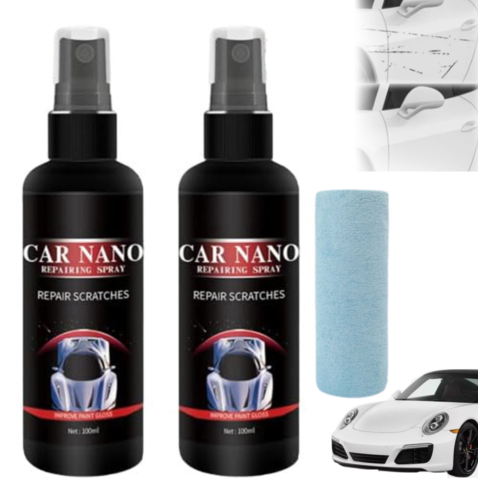 Nurafix Nano Car Spray, Nurafix Scratch Remover, Nurafix Scratch Fix ...