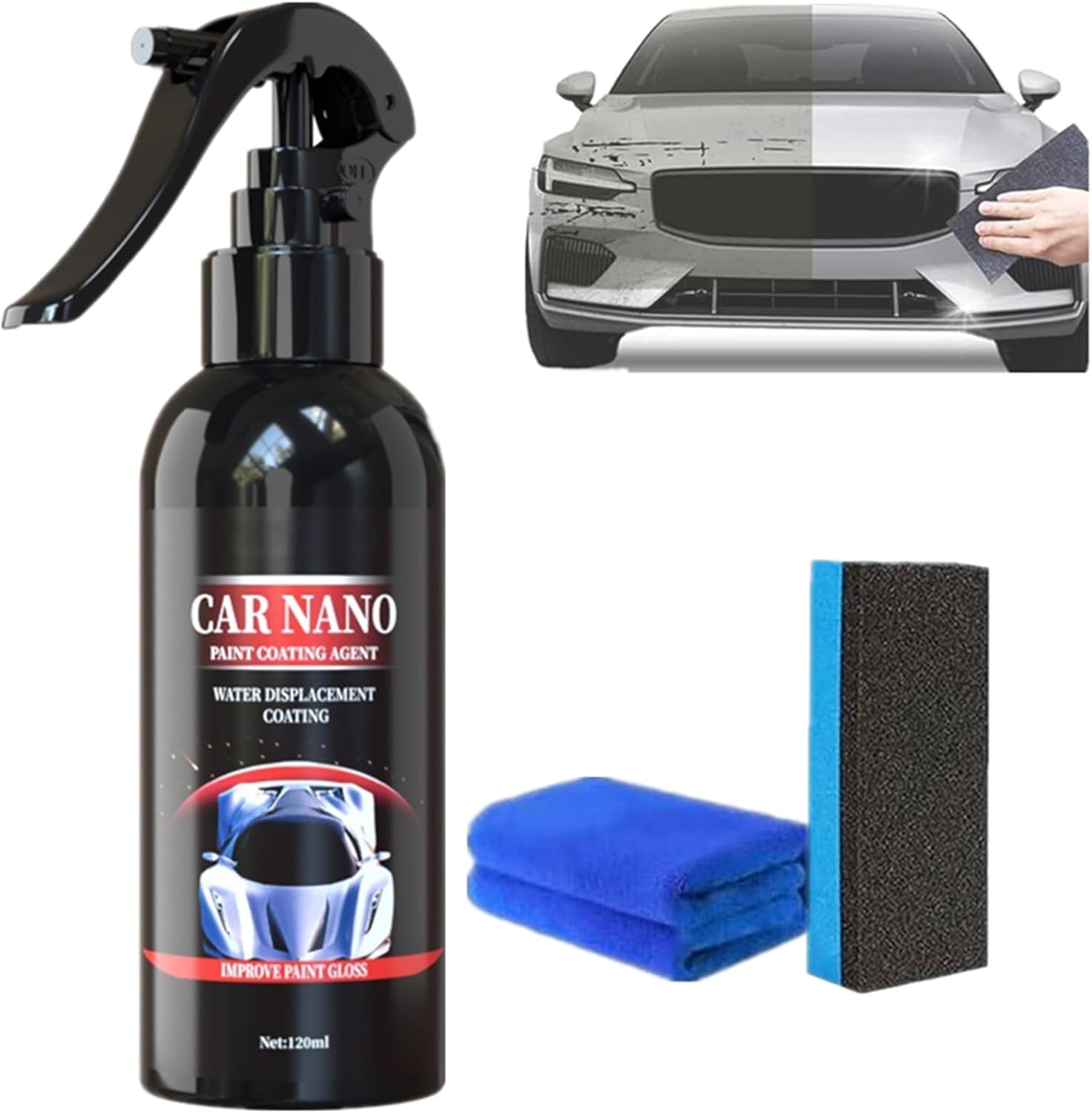 Nurafix Nano Car Spray, Nurafix Nano Scratch Remover, Nurafix Scratch Repair, Nurafix Car ...