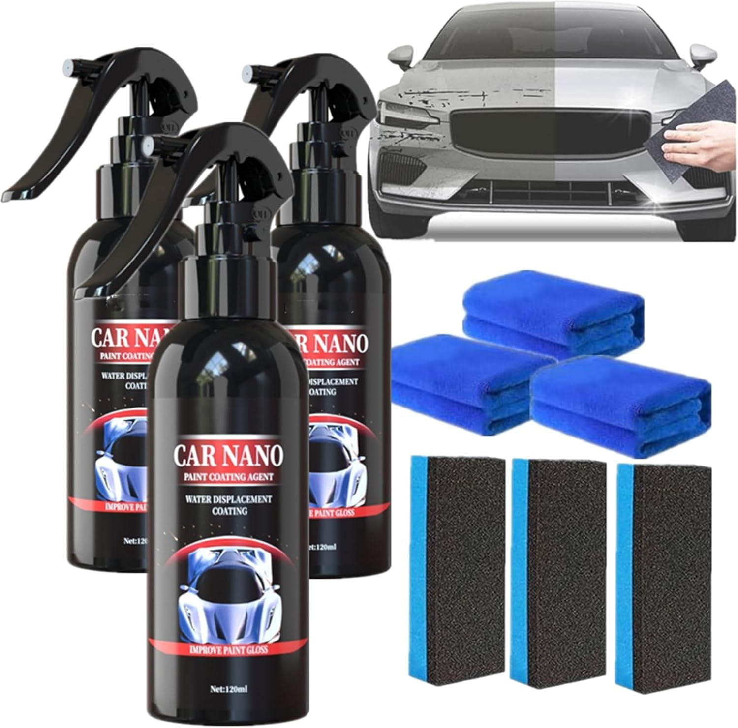 Nurafix Nano Car Spray, Nurafix Nano Scratch Remover, Nurafix Scratch Repair, Nurafix Car ...