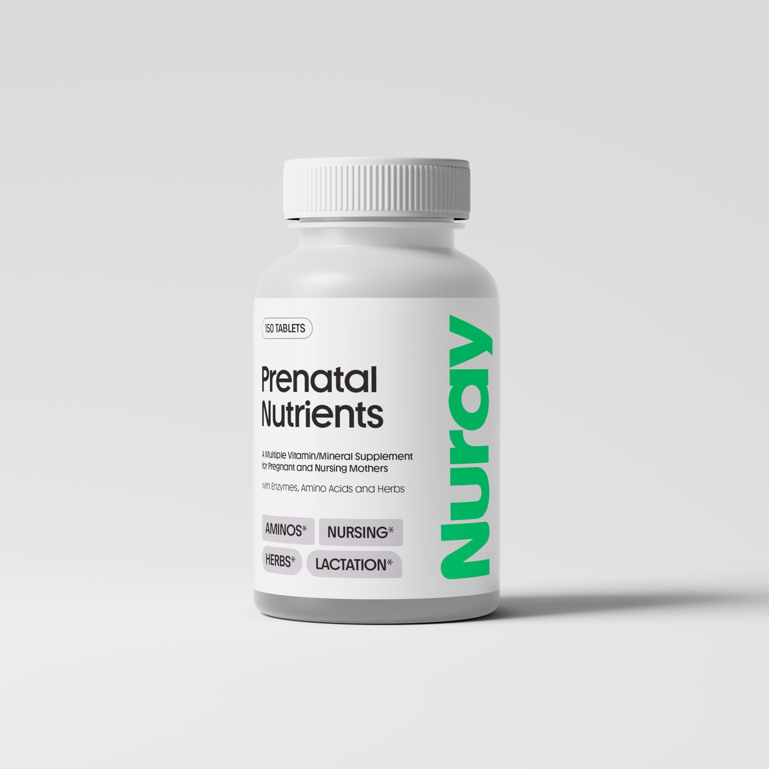 Nuray All-in-One Prenatal Vitamins for Women: Comprehensive Formula ...