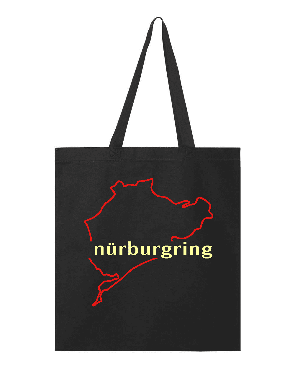 Nurburgring German Race Track Circuit Motorsports Racing Fan Tote Bag ...
