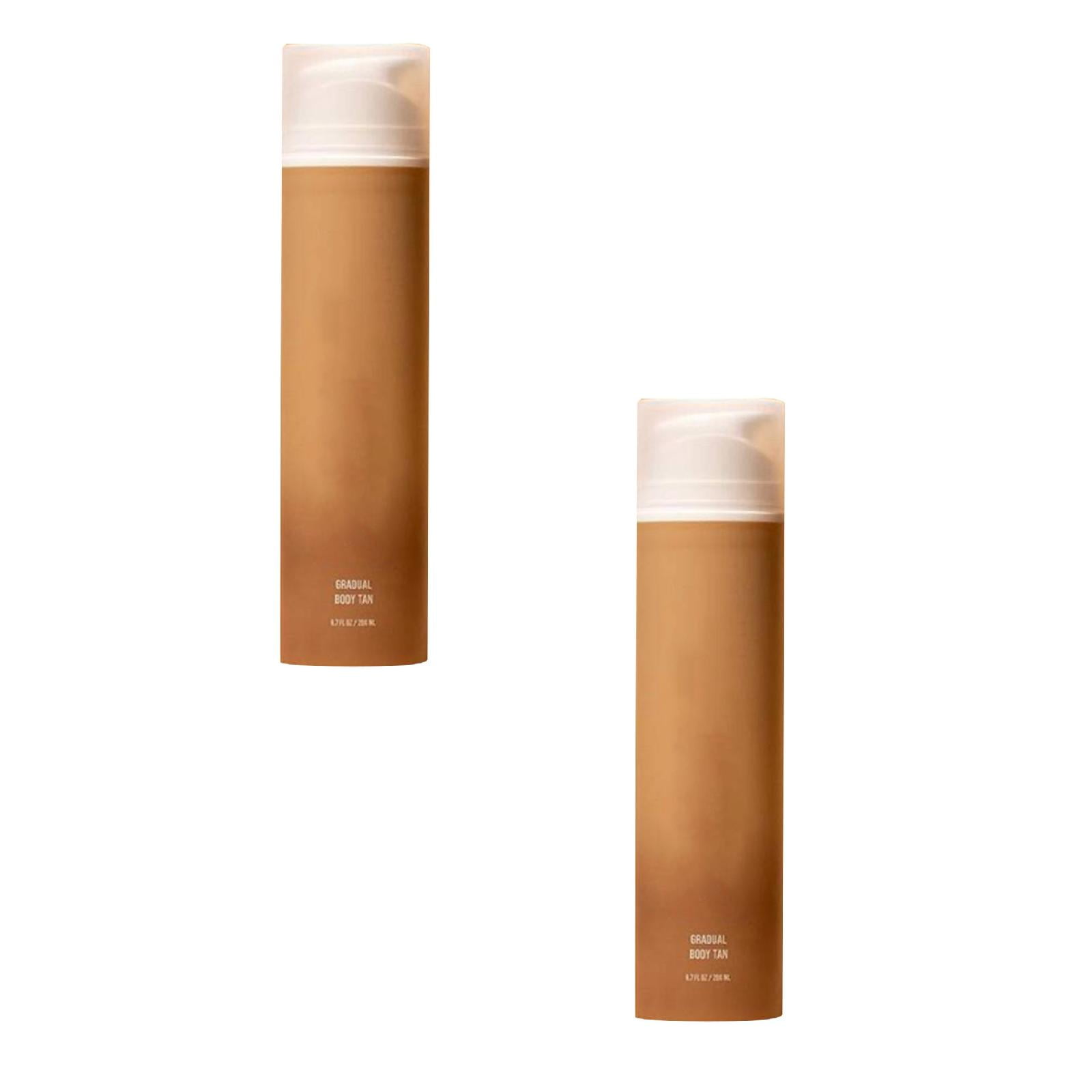 Nureced Gradual Body Tan Lotion 2pc Sunless Tanner with Vitamin E ...