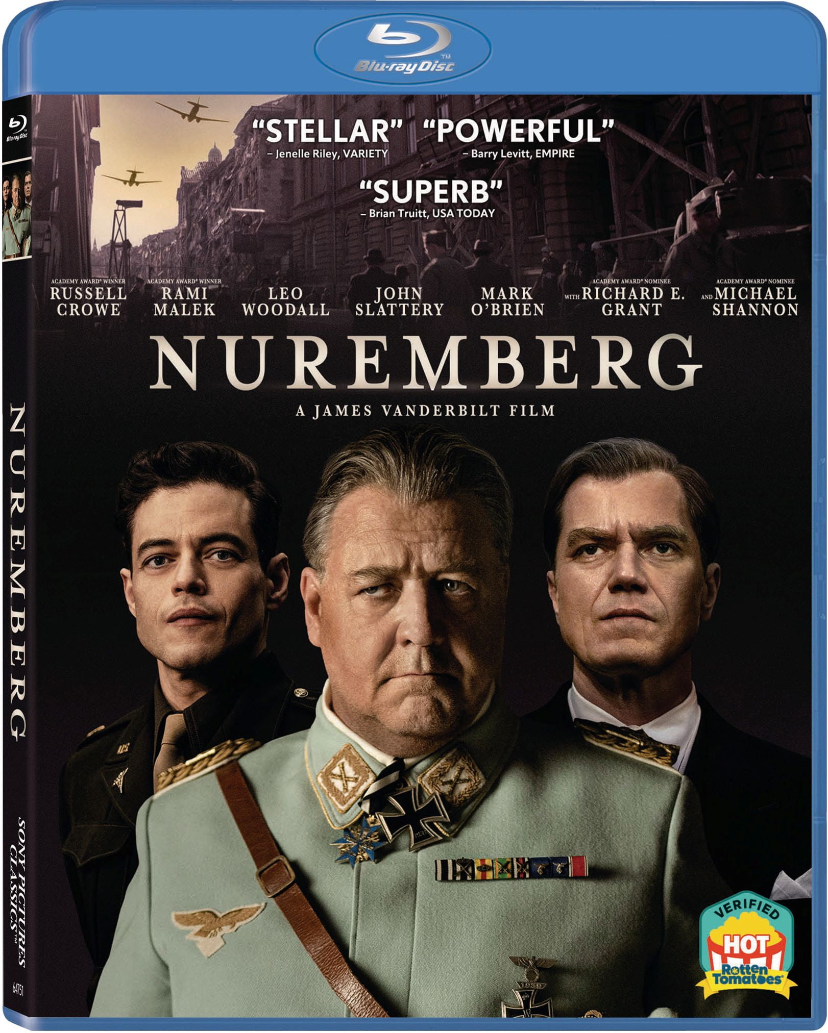 Nuremberg (Blu-ray) Sony Pictures Classics, Drama, History, War ...