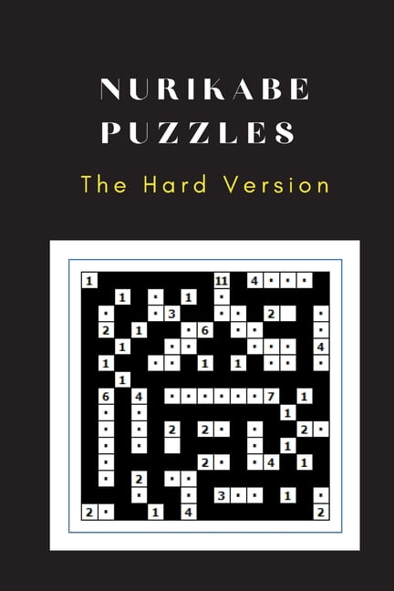 Nurikabe Puzzles: The Hard Versions, (Paperback) - Walmart Business ...