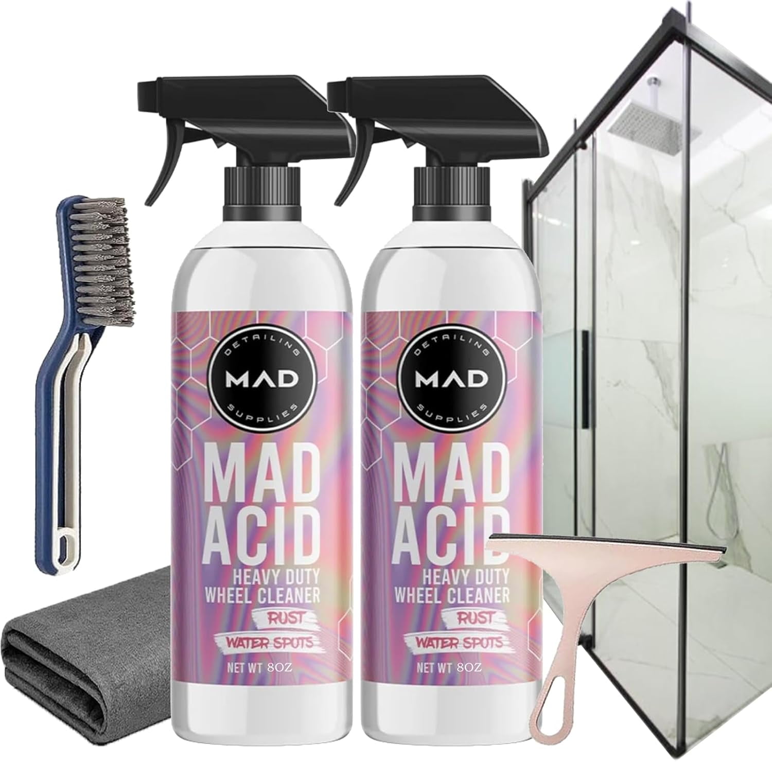 Nuroclean - Nuroclean Spray, Glass Cleaner, Versatile Glass Acid ...