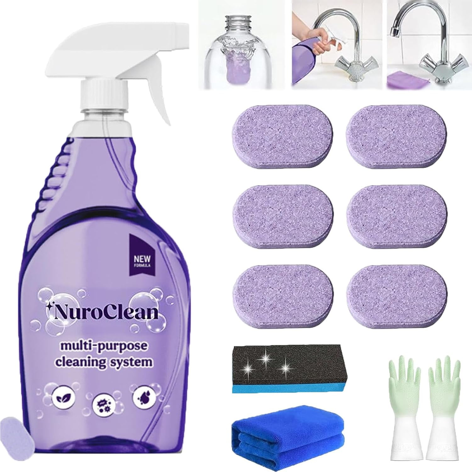 Nuroclean Spray 2025 New Nuroclean Concentrated Cleaning Tablets