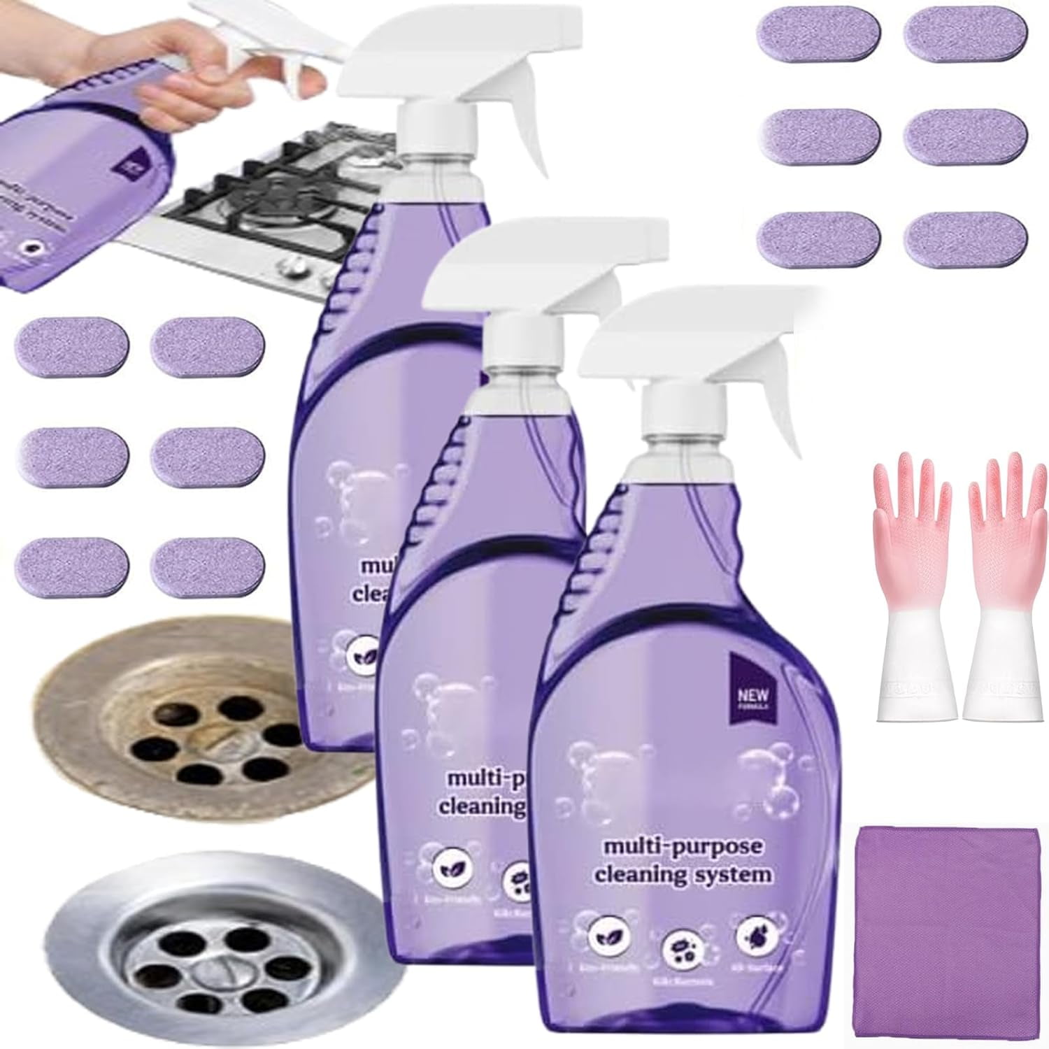 Nuroclean Spray, Nuroclean Cleaner,Nuroclean All-Purpose Cleaning Spray ...