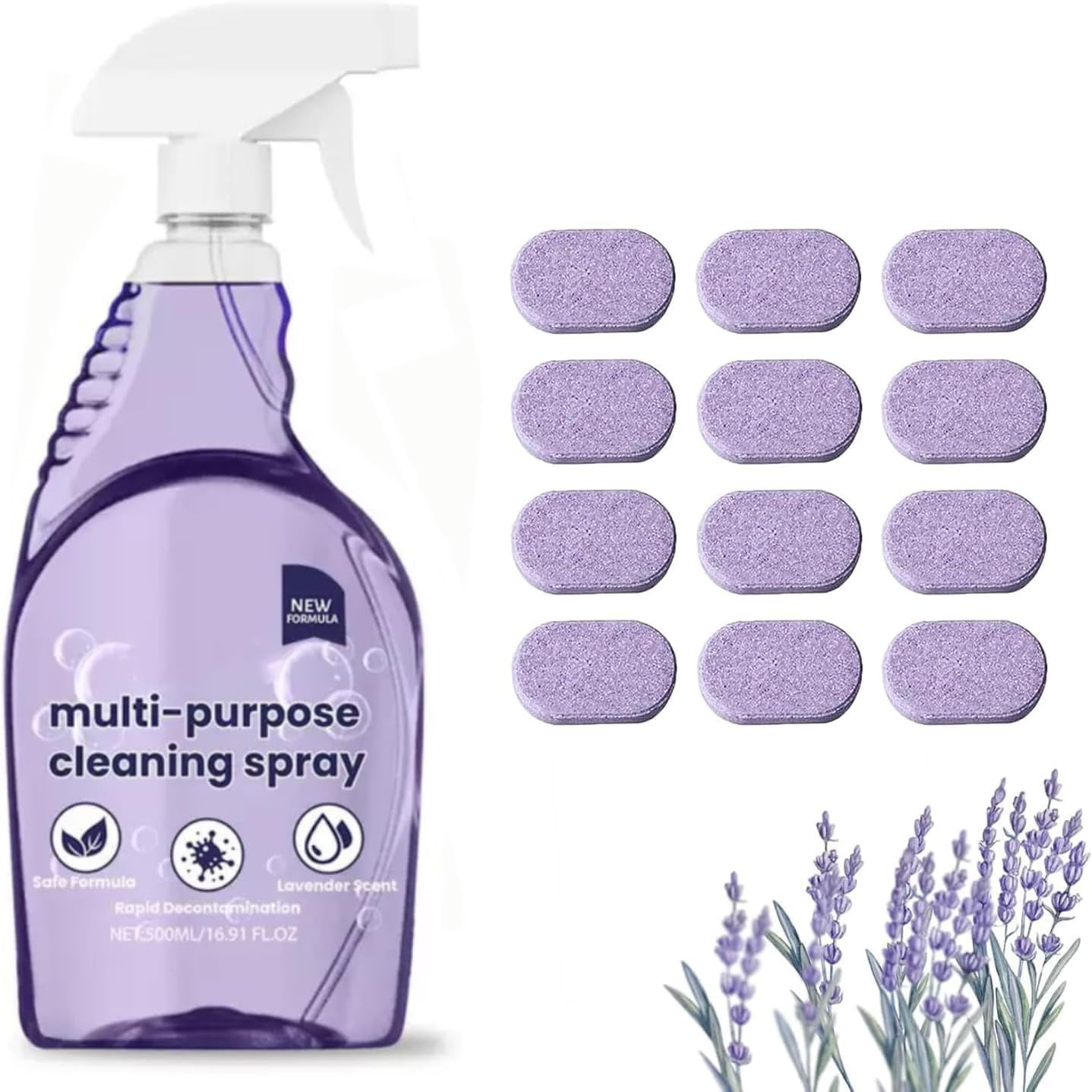 Nuroclean Spray With Concentrated Cleaning Tablets,Dr Clean Spray ...