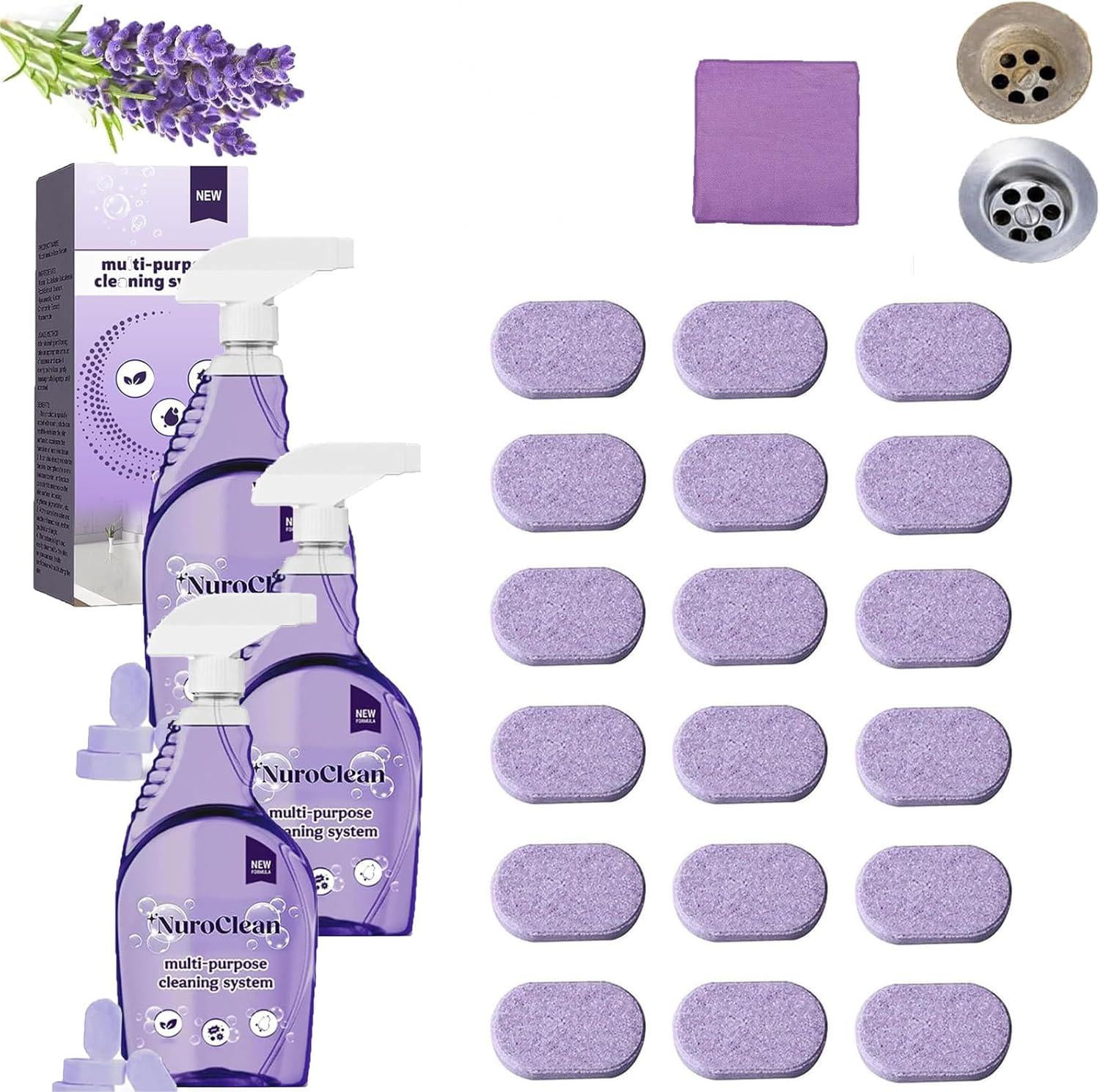 Nuroclean Spray, Nuroclean Cleaner, Nuroclean, Cleaning Spray with ...