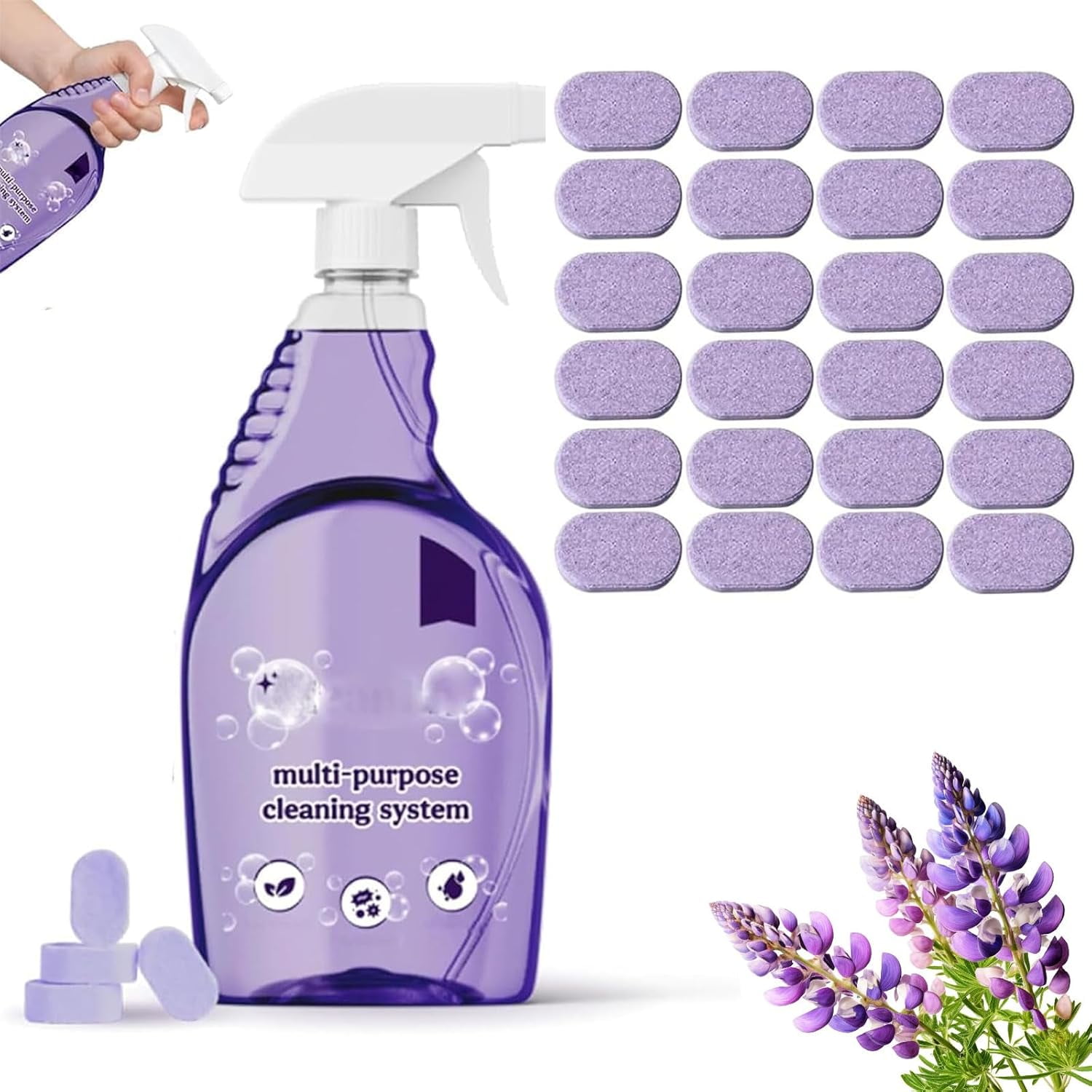 Nuroclean Spray Set, Nuroclean Cleaner, All-purpose Cleaning Spray ...