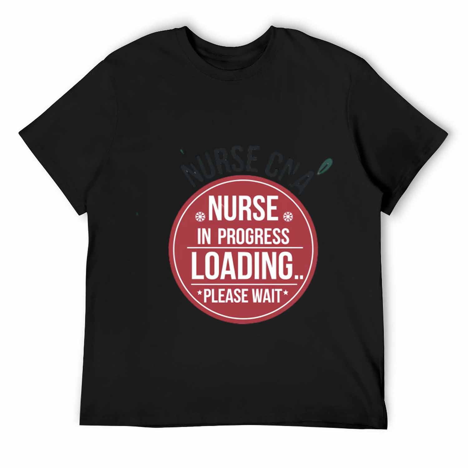 Nurse CNA In Progress loading...please wait Therapy Black Excellence T-Shirt - Walmart.com