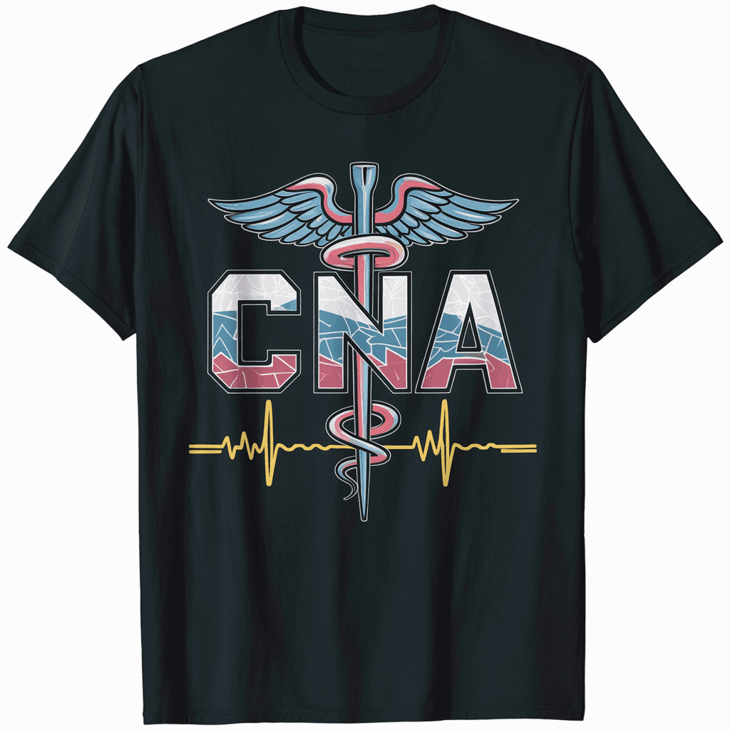 Nurse CNA Medical Symbol Shirt: Comforting Compassion - Walmart.com