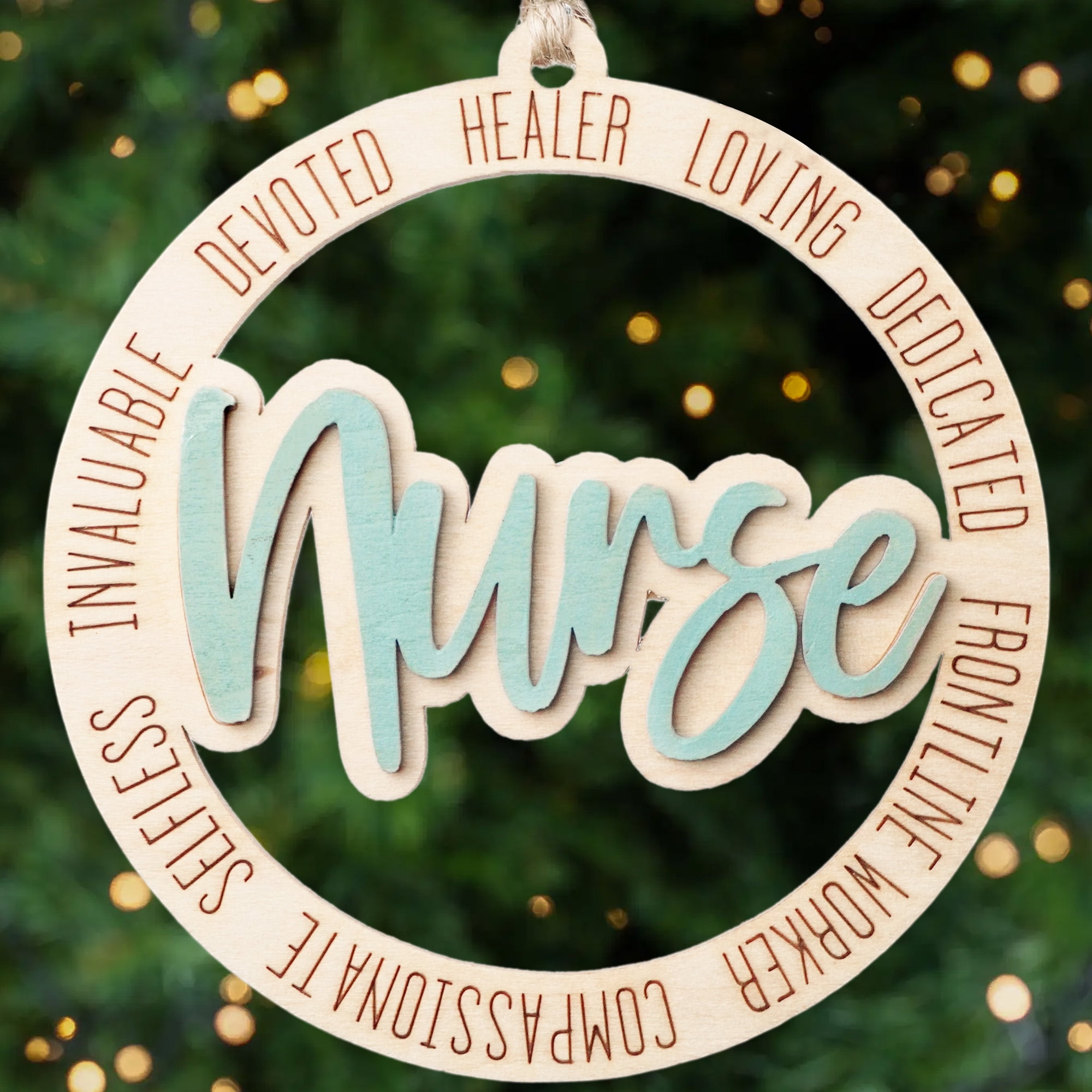 Nurse Christmas Ornament 2023 for Christmas Tree, Medical Ornaments ...