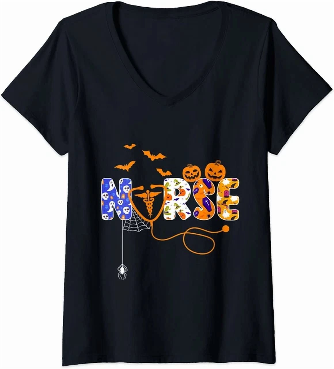 Nurse Cute Health Worker Pattern Tshirt - Walmart.com