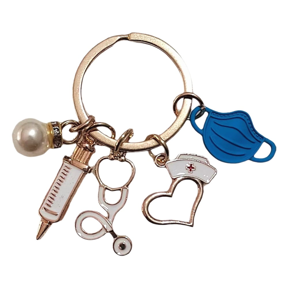 Nurse Doctor Keychain Medical Staff Keychain Syringe Syringe Syringe ...