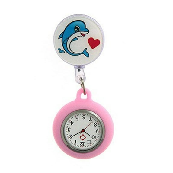 Nurse Fob Watch Clip On Pocket Watch with Retractable Design for ...