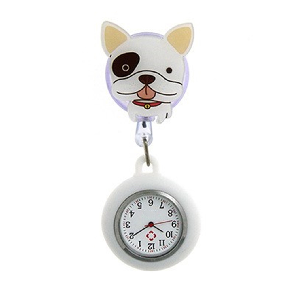 Nurse Fob Watch Clip On Pocket Watch with Retractable Design for ...