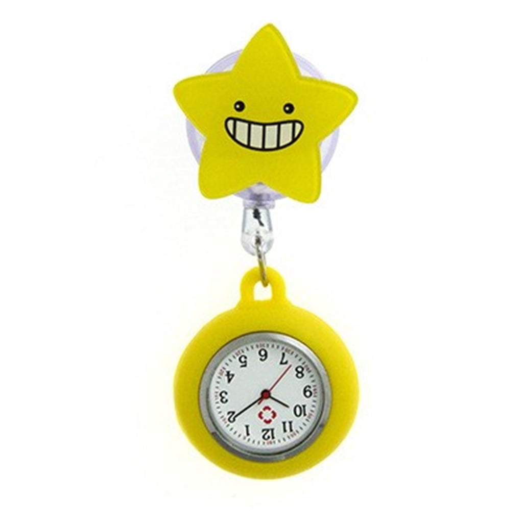 Nurse Fob Watch Clip On Pocket Watch with Retractable Design for ...