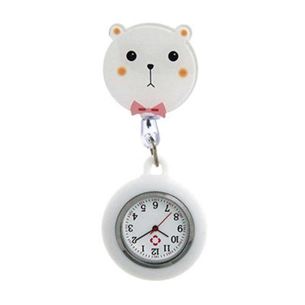 Nurse Fob Watch Clip On Pocket Watch with Retractable Design for ...