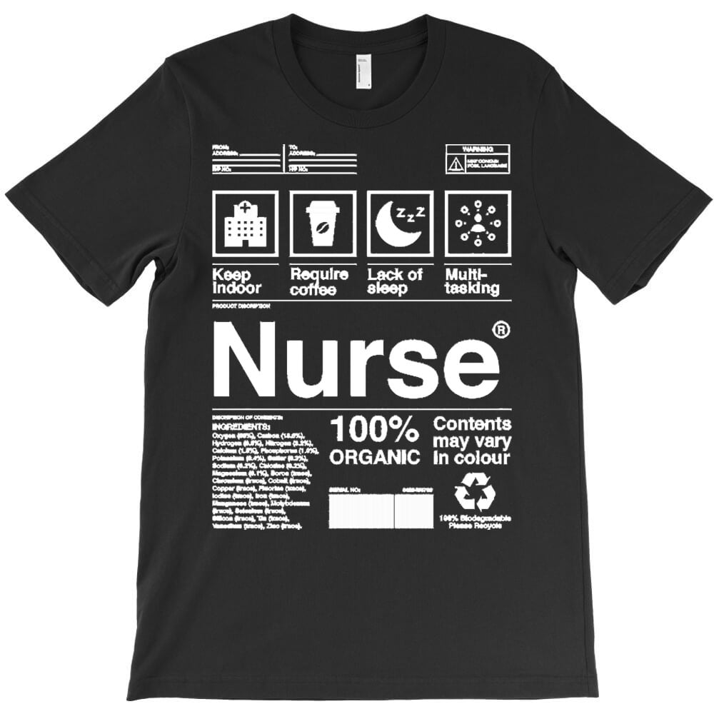 Nurse Funny Nurse Product Package Carton Ingredients Medical - Best ...