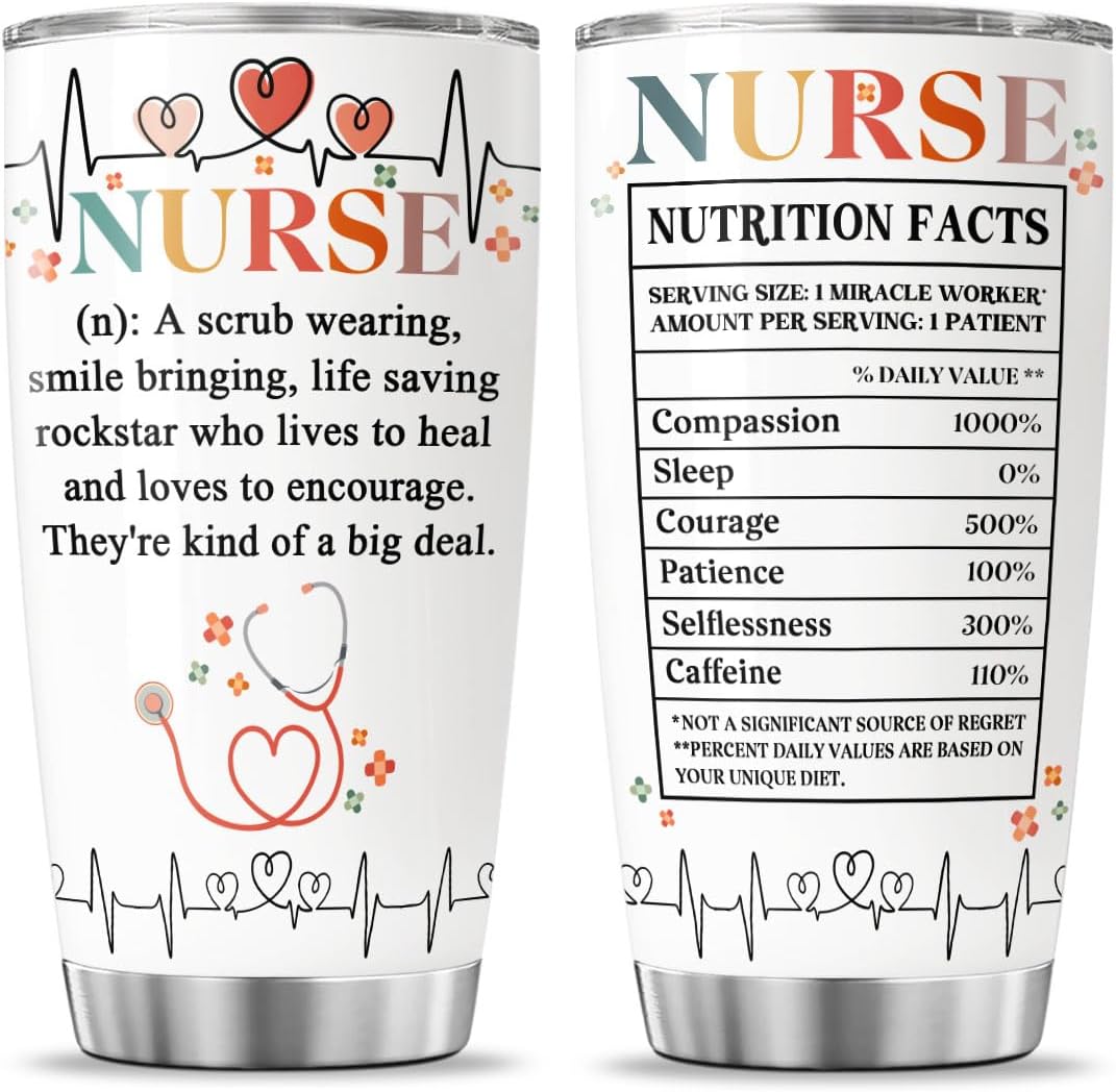 Nurse Gifts, Tumblers School Coffee Women Nursing Week For Nurses Cups ...