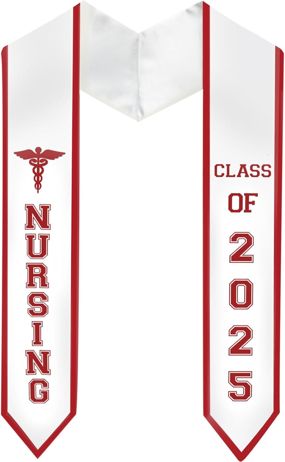 Nurse Graduation Stole with Medical Logo - Class of 2025 Nursing ...