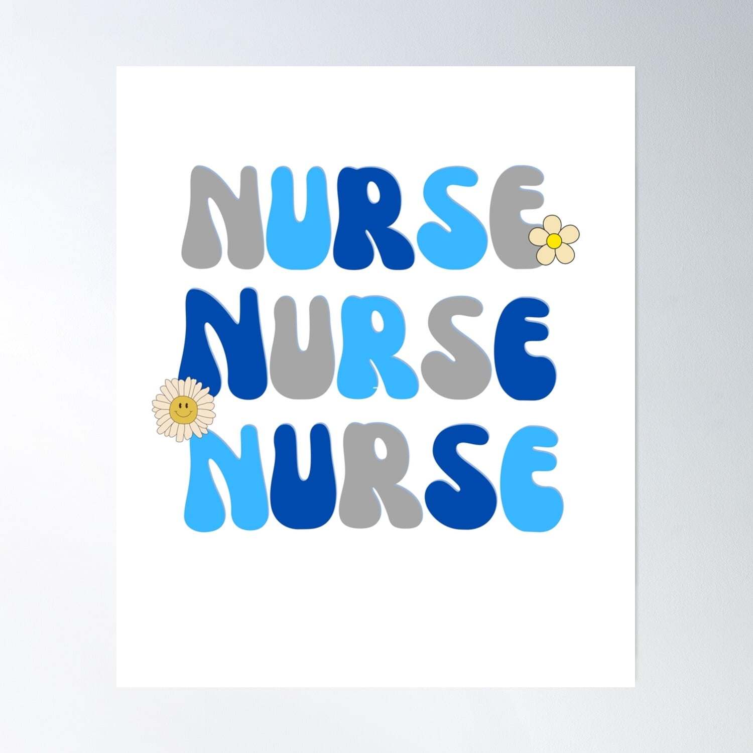 Nurse Hippie Groovy Letters For Nurses Gifts For Nursing Students And ...
