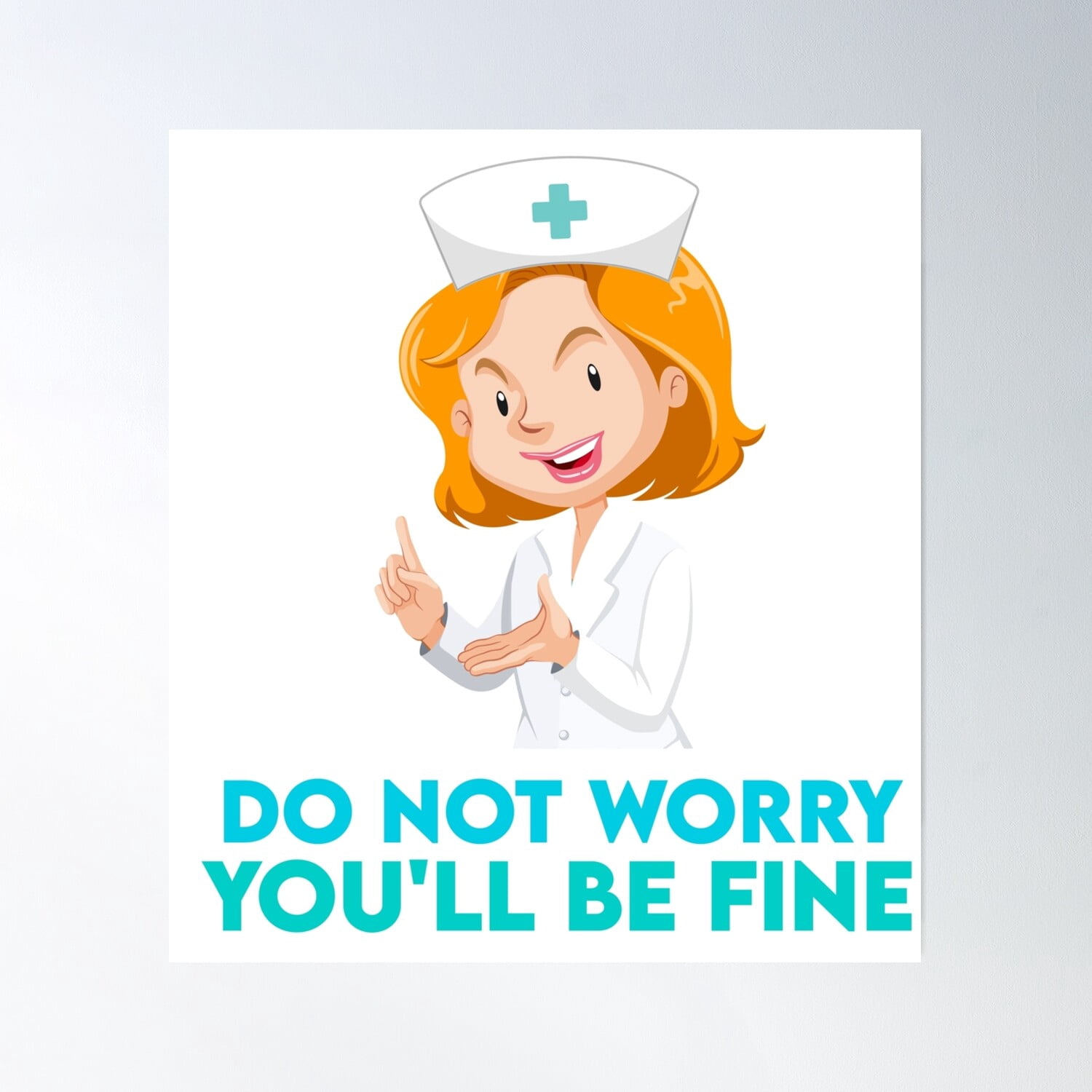Nurse Hospital Rules Poster Wall Art, Modern Wall Decor, 8x12 UNFRAMED ...