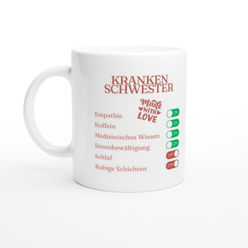 Nurse Ingredients Mug – Hospital Edition – Funny Nurse Gift - Walmart.com