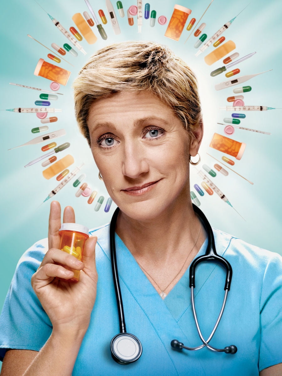 Nurse Jackie Poster 24In x 36In Art Poster 24x36 Multi-Color Square ...