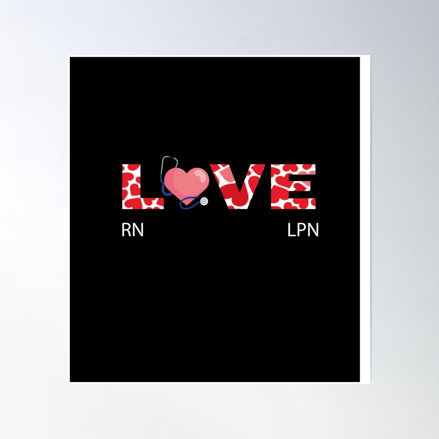 Nurse Life Nursing Clinical Rn Lpn , Funny Nurse Poster Wall Art ...