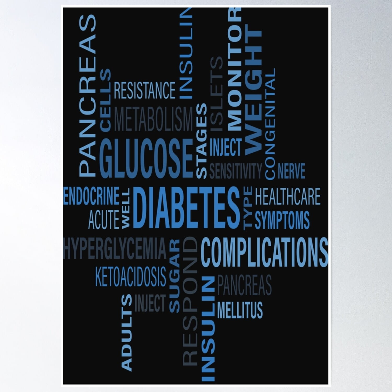 Nurse Life Nursing Clinical Rn Lpn Poster Wall Art, Modern Wall Decor ...