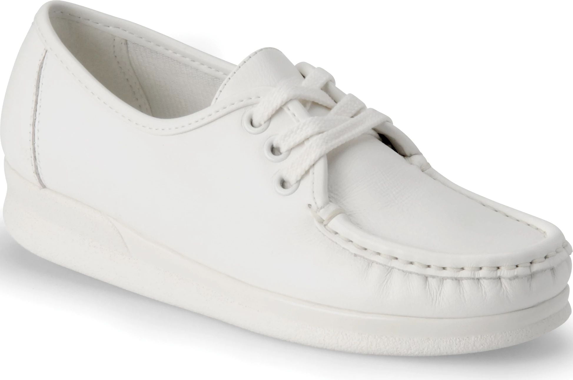 Nurse Mates Annie Lo Shoes | White | Size 12WW - Walmart.com