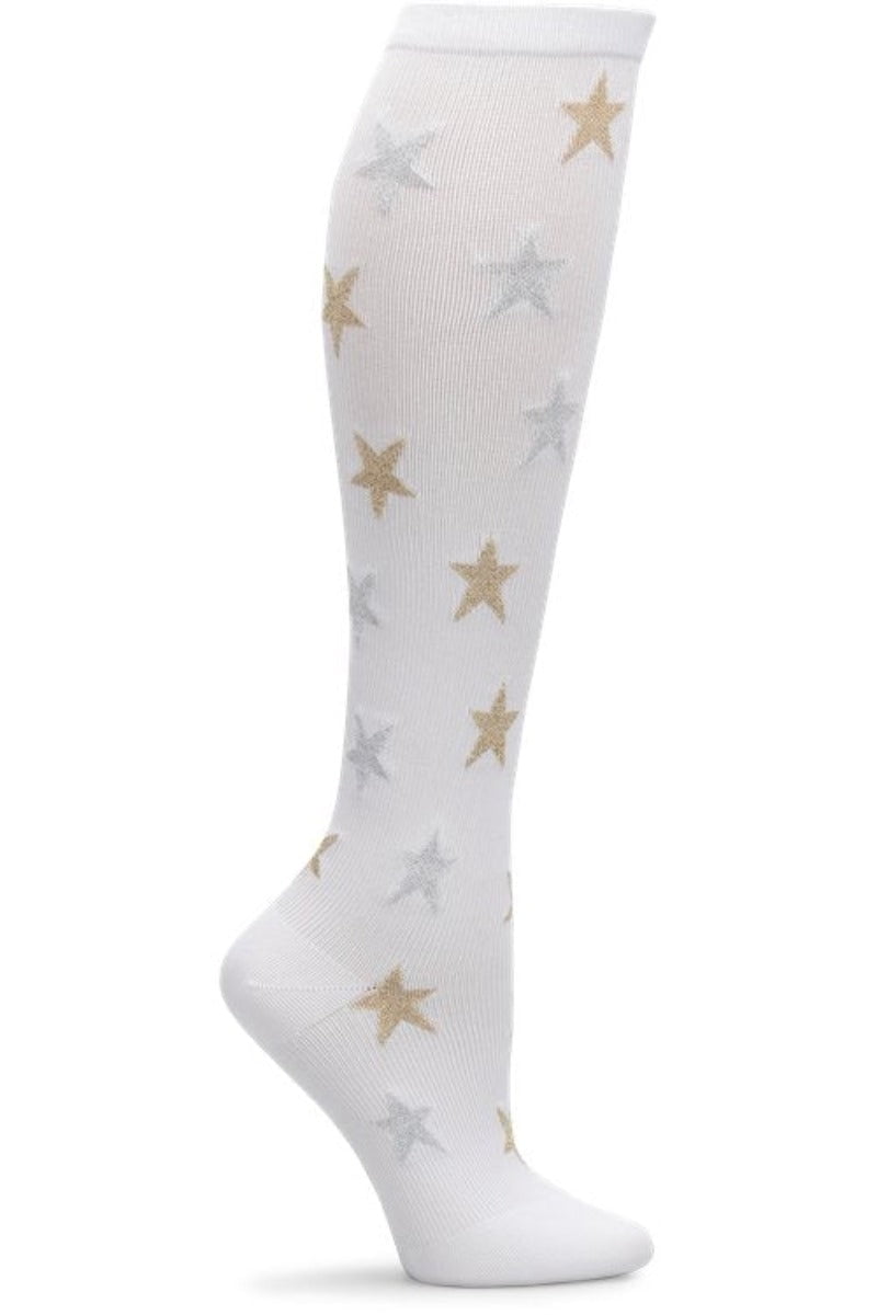Nurse Mates Compression Socks Regular Calf Up To 17" Color: Sparkle ...