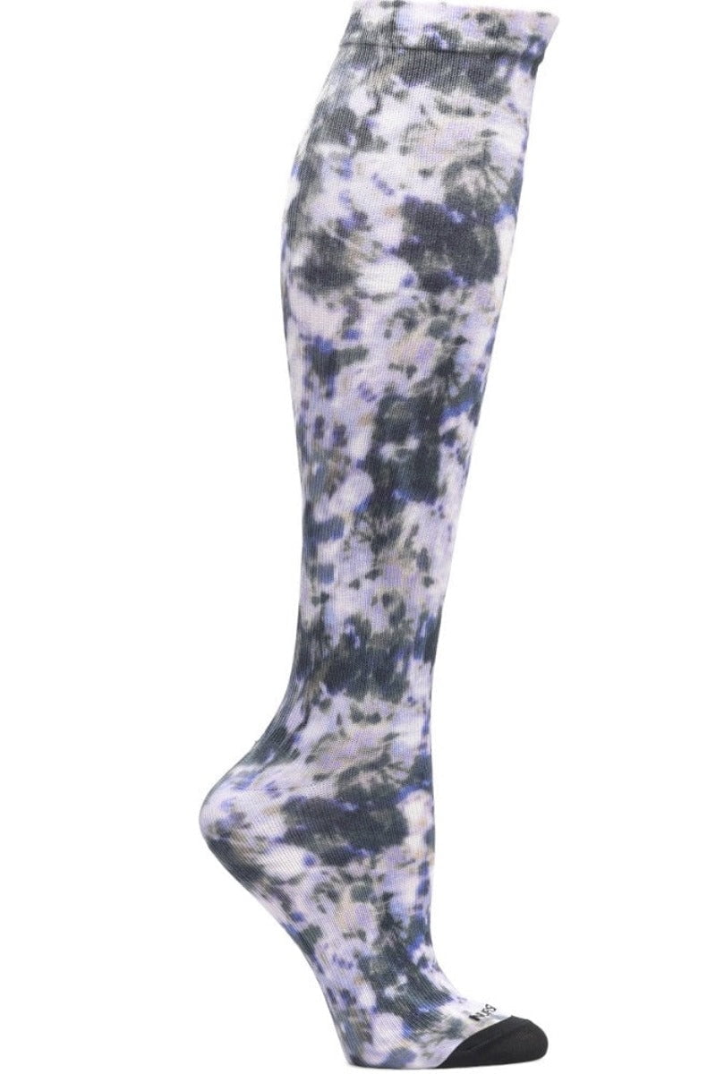 Nurse Mates Compression Socks Seamless 360° Color: Purple Olive Tie Dye ...