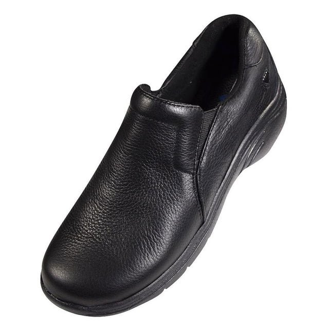 Nurse Mates Dove Lightweight Leather Medical Nursing Clogs Slip-On ...