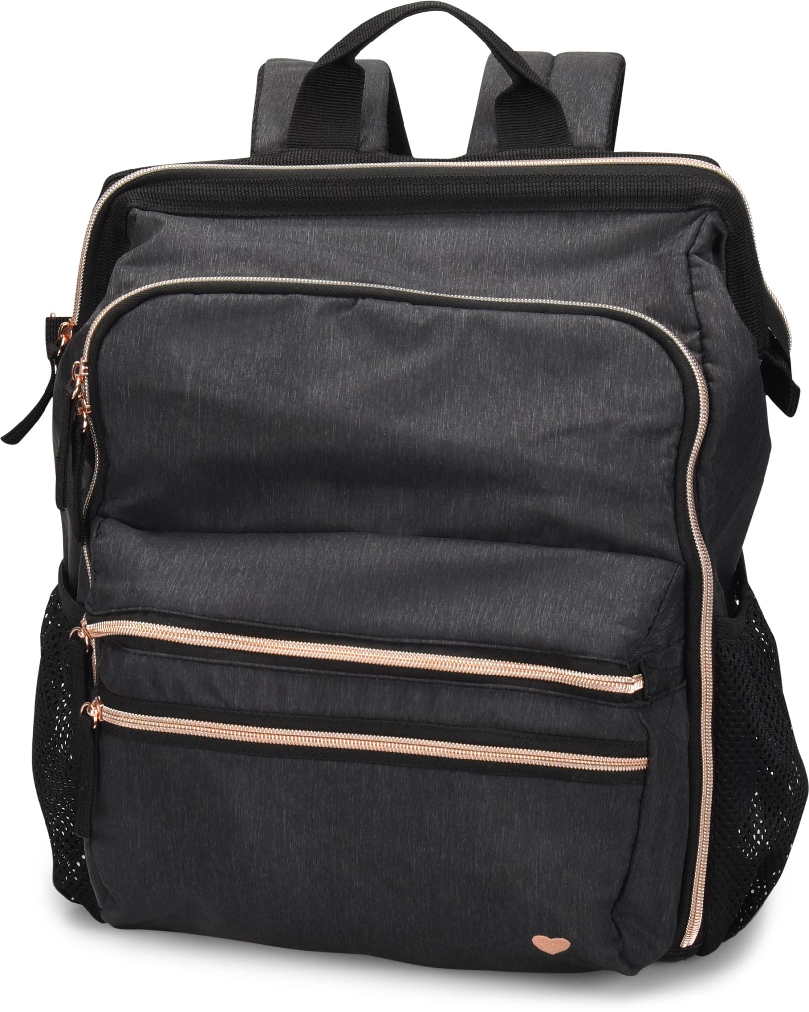 Nurse Mates Ultimate Nursing Backpack, Charcoal Rose Gold, Multiple ...