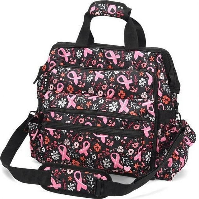 Nurse Mates Ultimate Nursing Bags Color: Pink Ribbon Garden - Walmart.com