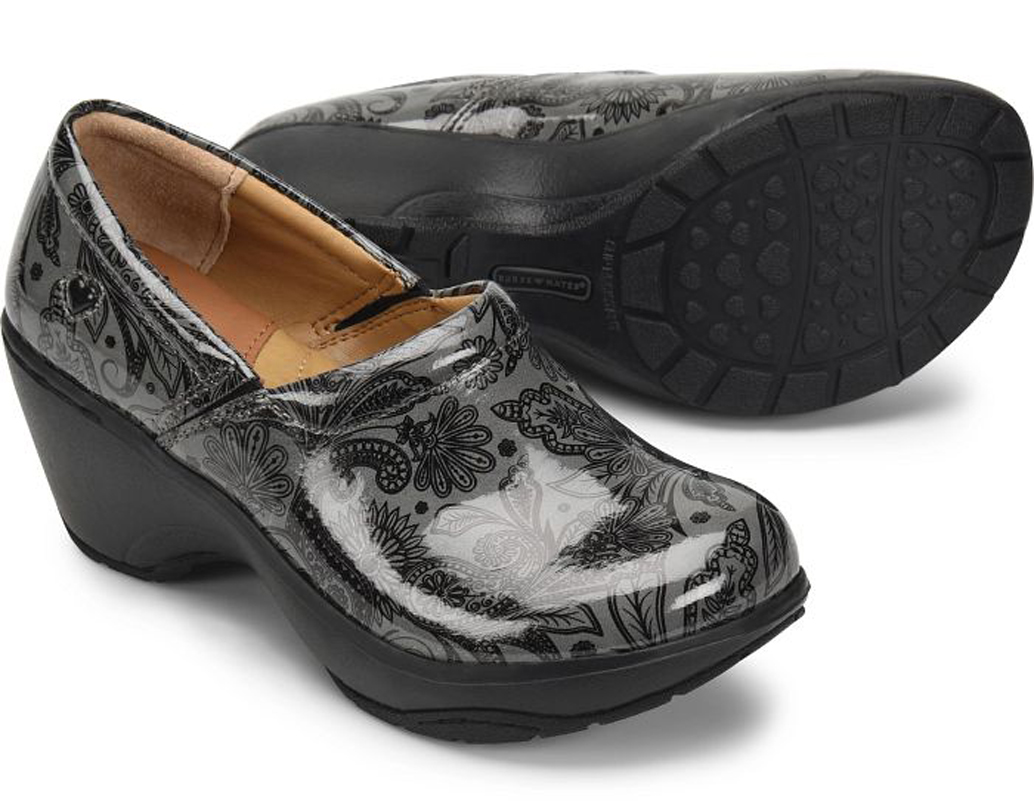 Nurse Mates Women's Bryar Medical Professional Slip-On Clog Mule Shoe ...