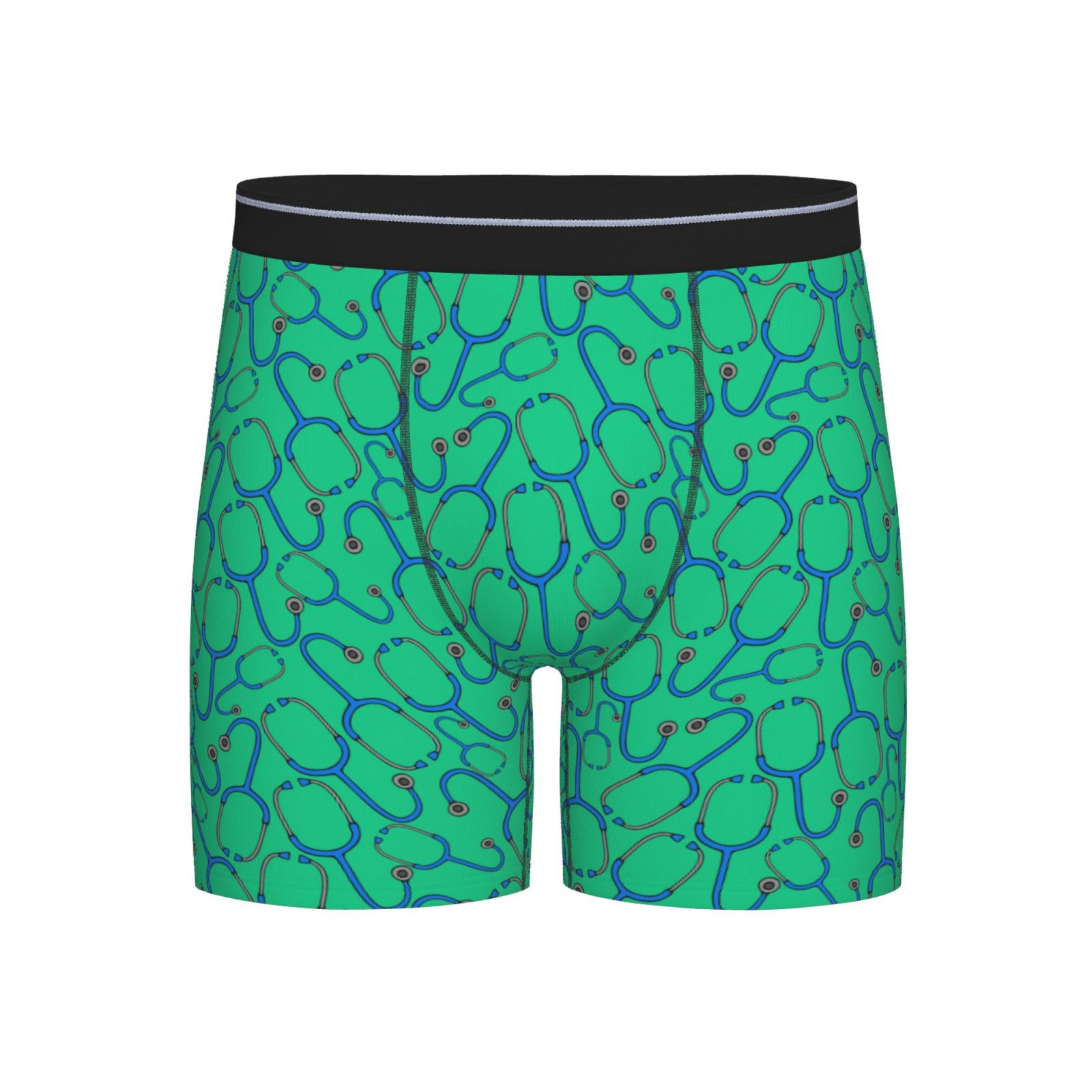 Nurse Medical Theme Mens Underwear Boxer Briefs Stretch Long Leg ...