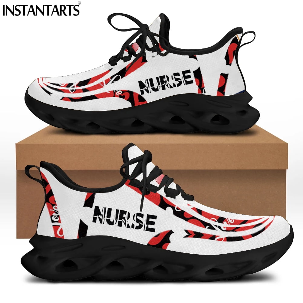 Nurse Mesh Sneakers Comfort Light Platform Shoes Women Nursing Casual ...