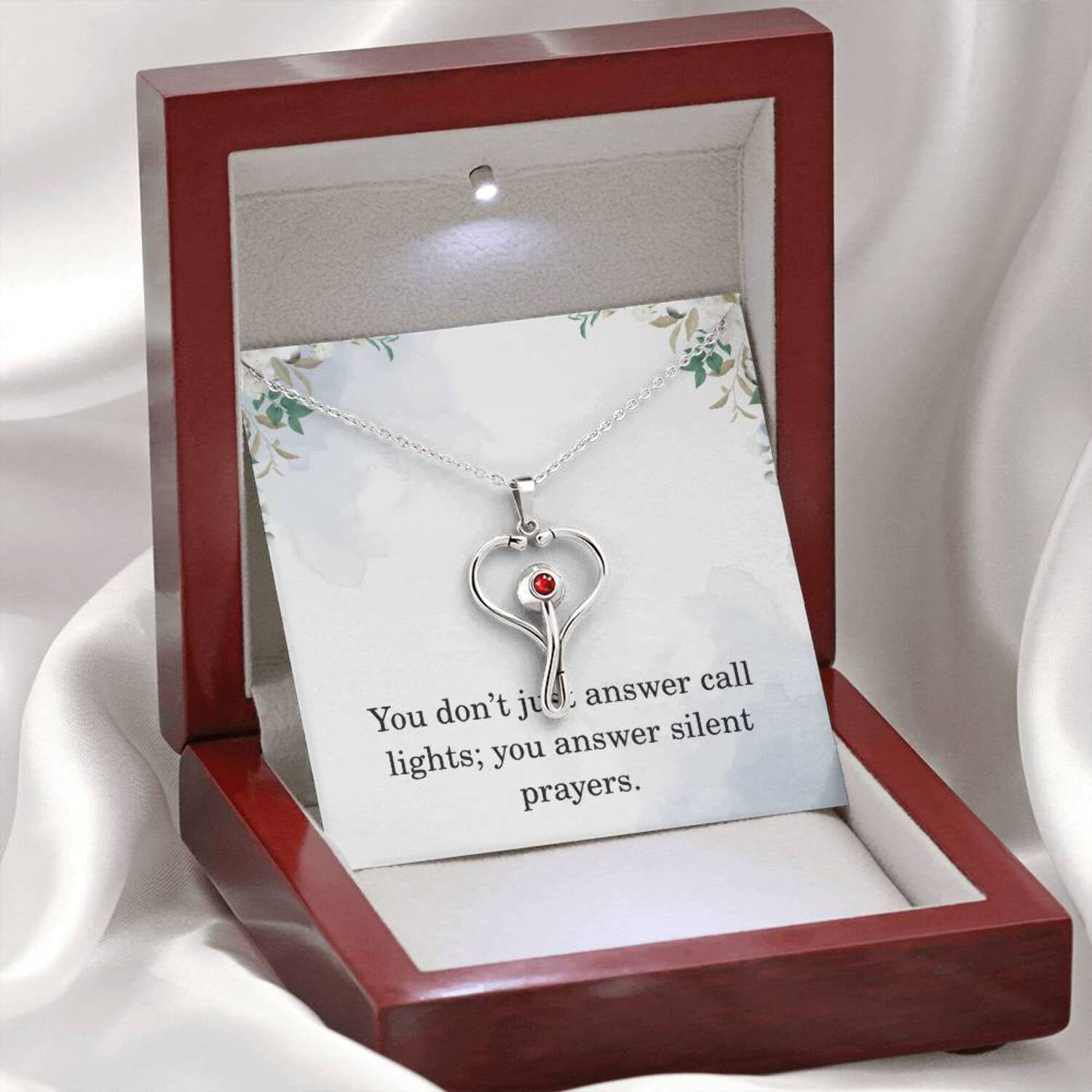Nurse Necklace Nurse Christmas Gift Nurse Appreciation Gift Nursing ...
