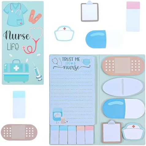 Nurse Notepad, Funny Medical Themed Nurse Essentials Gifts for Women ...
