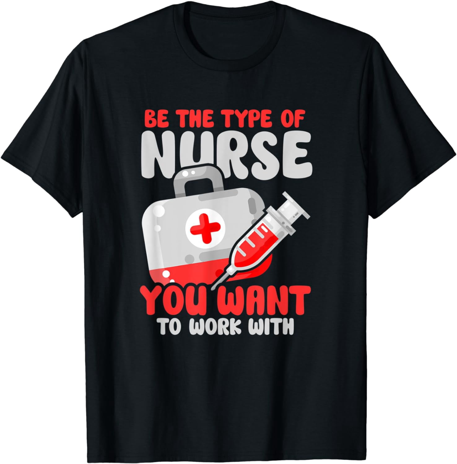 Nurse Nursing Clinic Medical Stuff Paramedic Medicine T-Shirt - Walmart.com