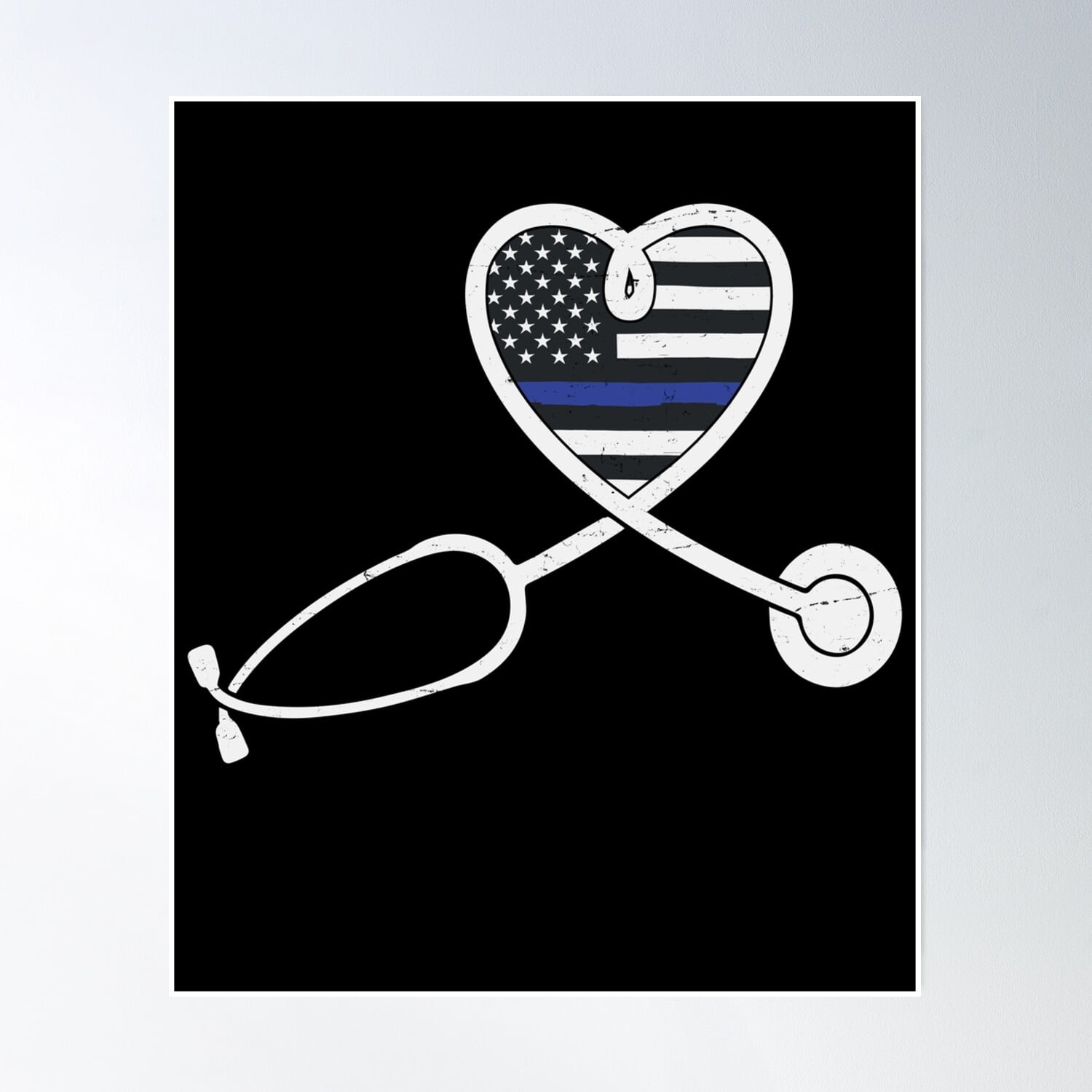 Nurse Police Officer Heart Healthcare Nursing Clinic Cop Support ...