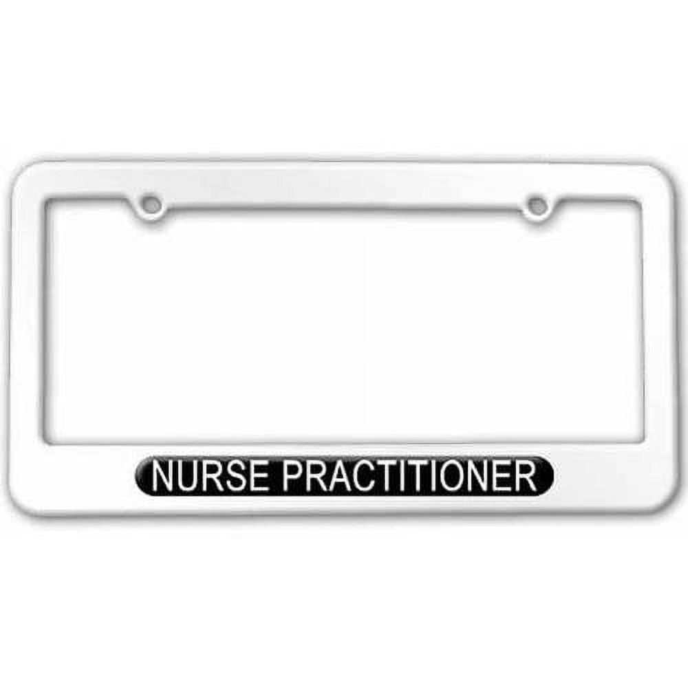 Nurse Practitioner, Nurse License Plate Tag Frame, Multiple Colors ...