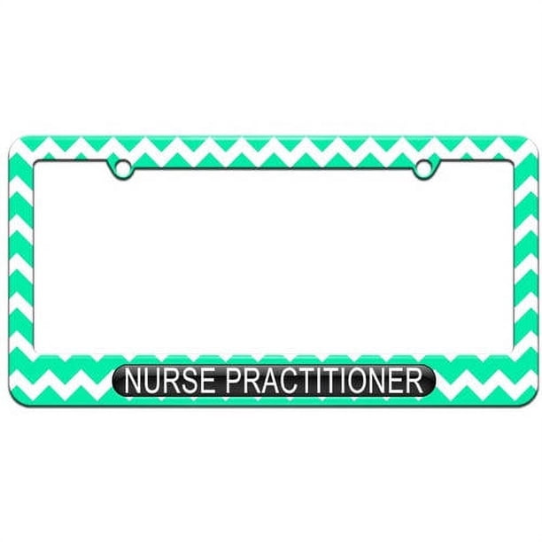 Nurse Practitioner, Nurse License Plate Tag Frame, Multiple Colors ...