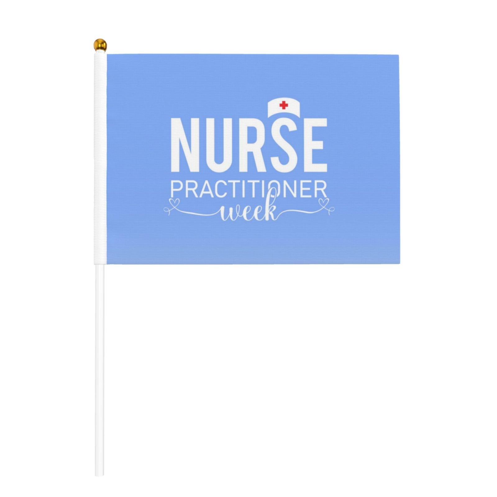 Nurse Practitioner Week Flag Small Mini Hand Held Flags Small Miniature ...