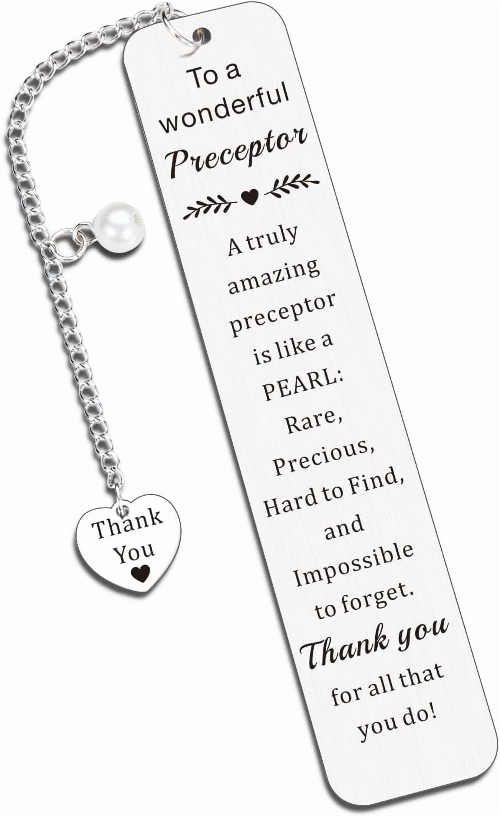 Nurse Preceptor Gifts Bookmarks for Preceptor Doctor Nurse Preceptor ...